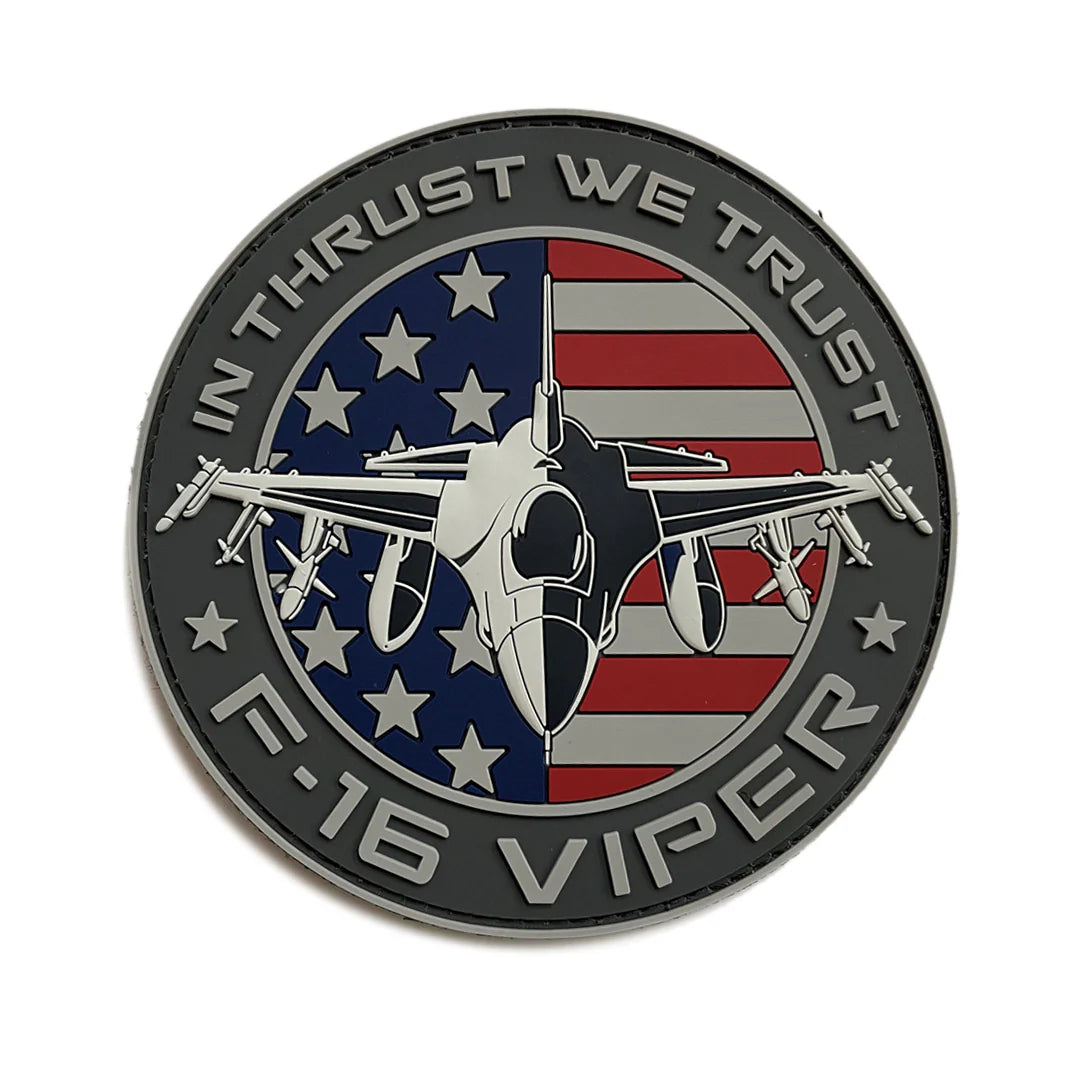 F-16 Viper 4" PVC Patch – ShopAFA