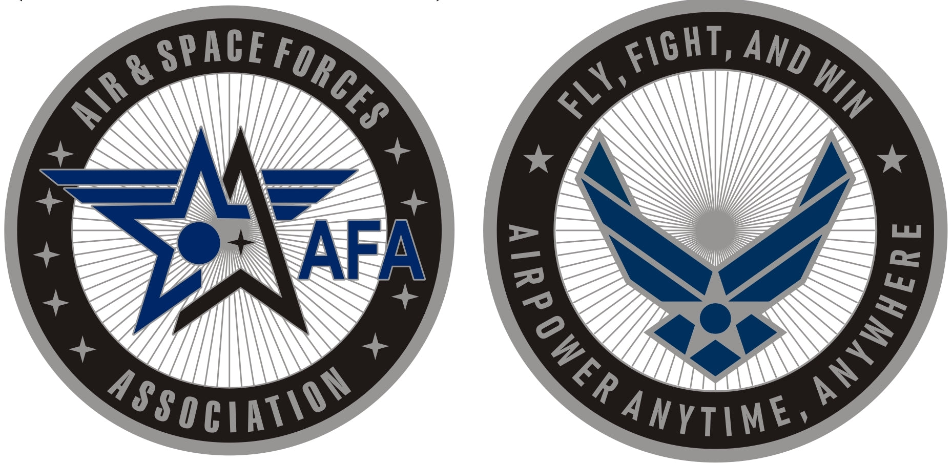 U.S. Air Force x AFA Challenge Coin – ShopAFA